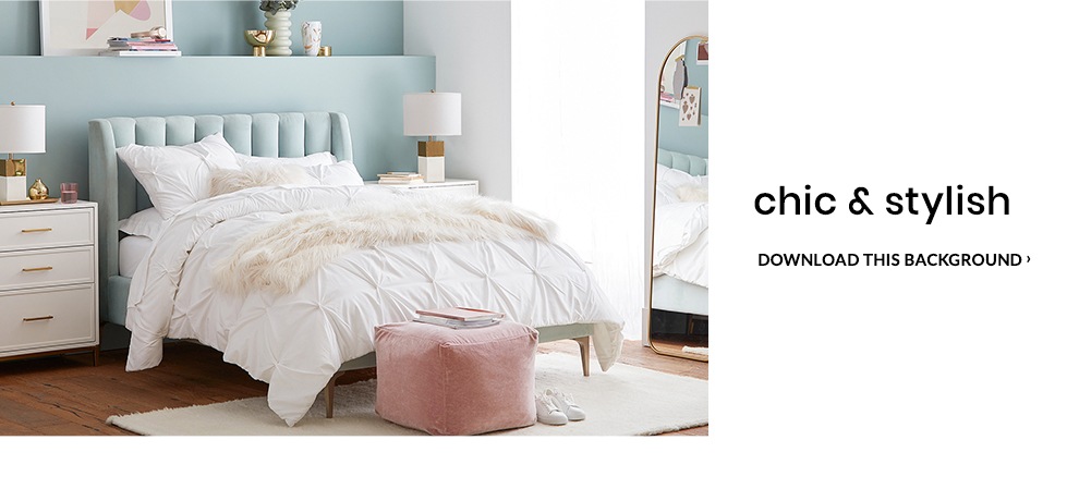 Zoom Virtual Backgrounds For Teens | Pottery Barn Teen