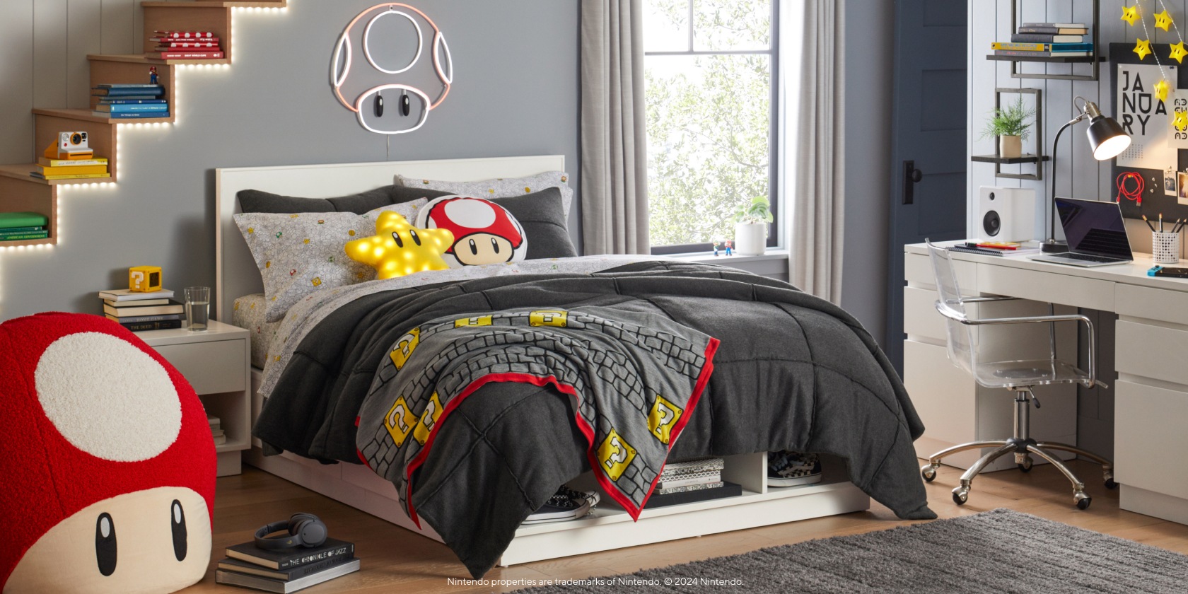 Super Mario™ Bedroom | Pottery Barn Teen