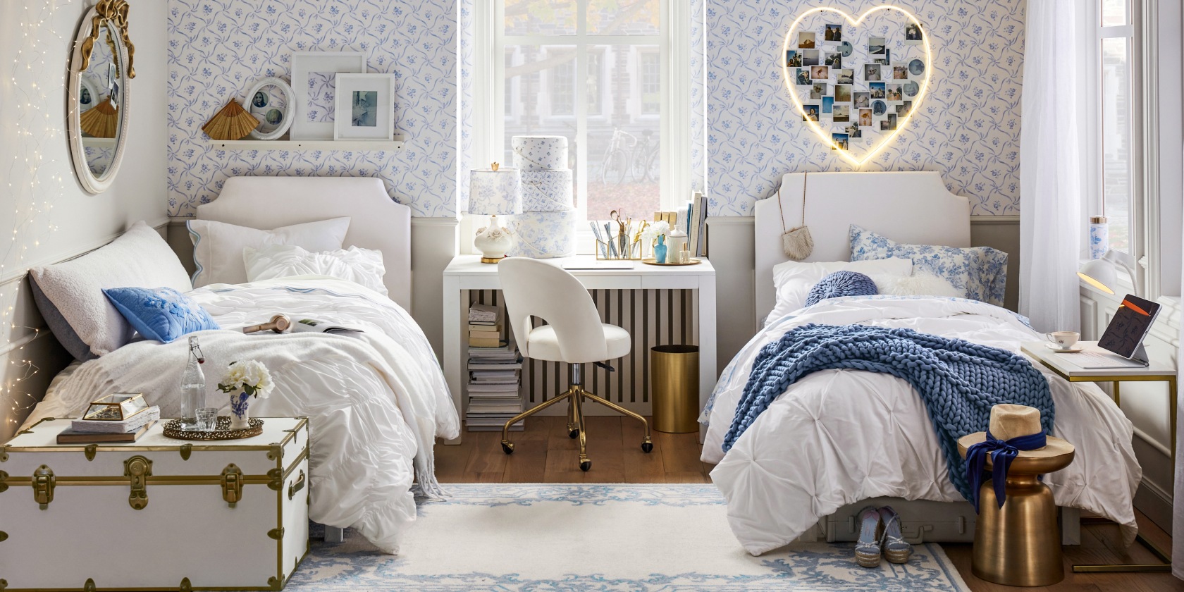 Whimsical & Charming Dorm Room | Pottery Barn Teen