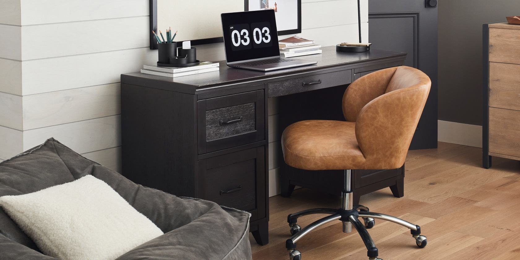 Dark & Moody Study Space | Pottery Barn Teen