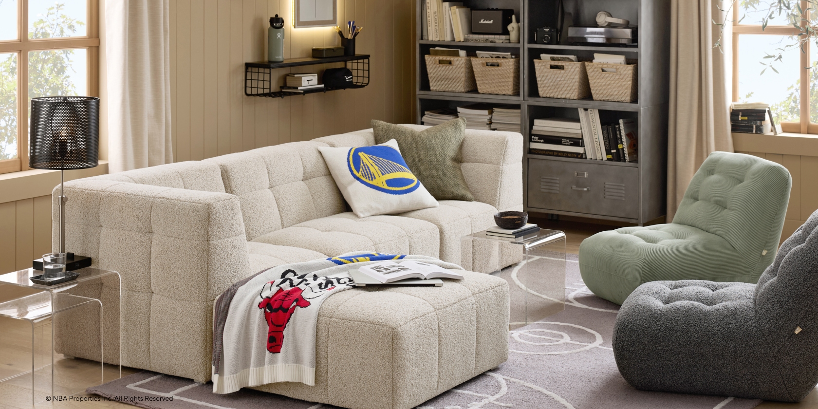 NBA Fan Lounge | Pottery Barn Teen