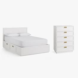 Kenan Storage Bed & Mattress Set | Pottery Barn Teen