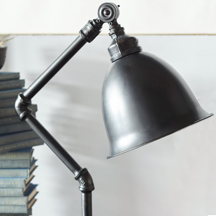 Galvanized Task Lamp | Teen Lamp | Pottery Barn Teen