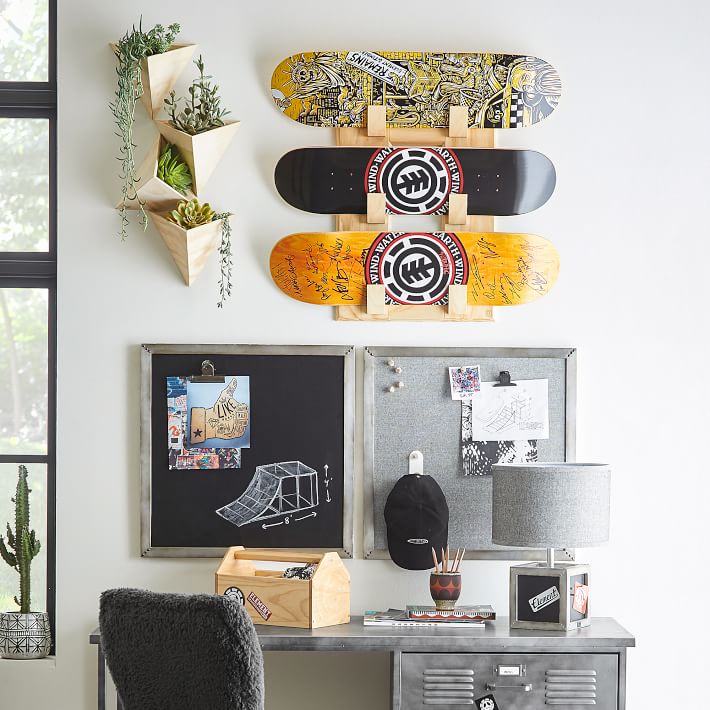 Industrial Study Wall Boards | Pottery Barn Teen