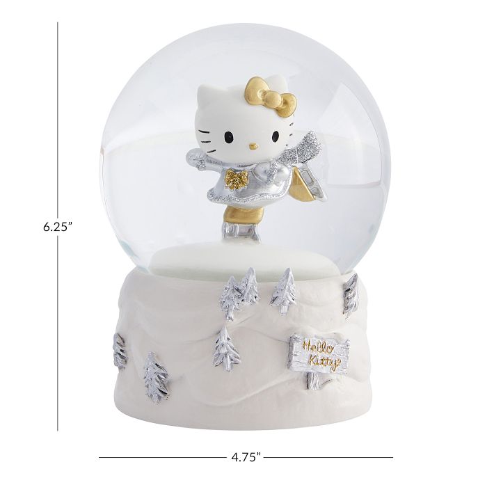 Hello Kitty® Skating Snow Globe | Pottery Barn Teen