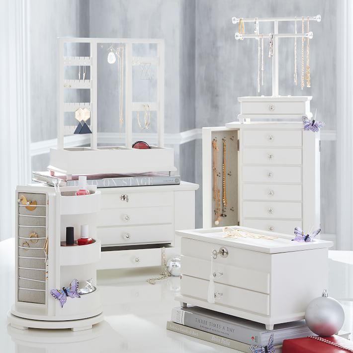 Pool Clover Chloe Jewellery Tower | Jewellery Storage | Pottery Barn Teen