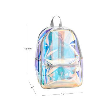 Clearly There Iridescent Teen Backpack | Pottery Barn Teen