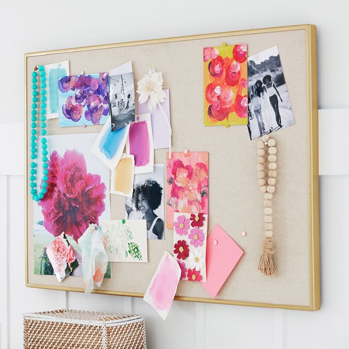 OPEN BOX: Metal Framed Pinboards | Pottery Barn Teen