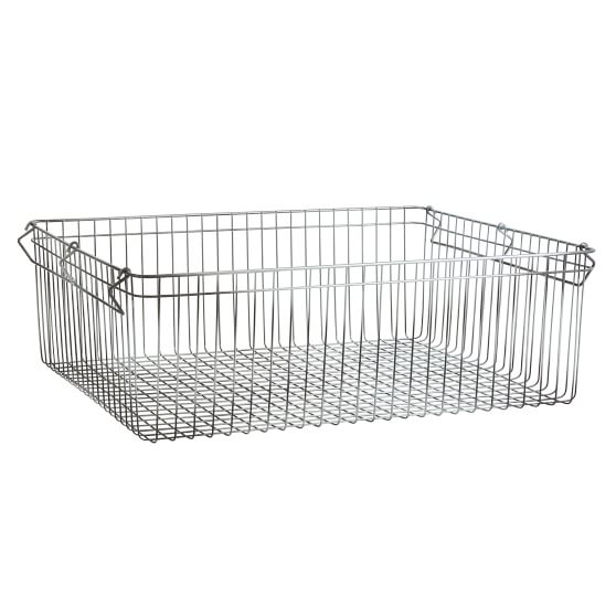 Galvanized Wire Stacking Bin | Pottery Barn Teen