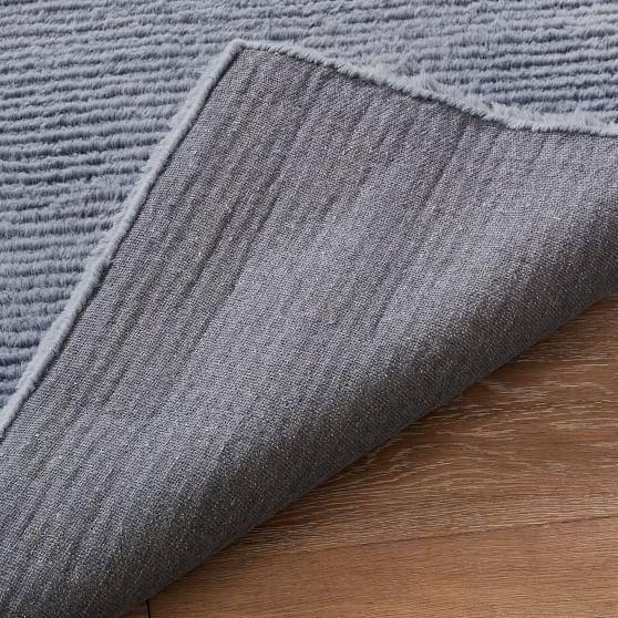 Ribbed Wool Rug - Blush | Pottery Barn Teen