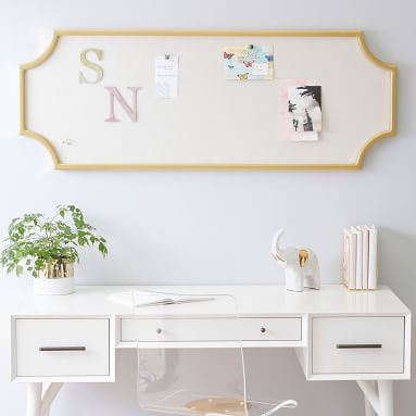 Full Length Scallop Pinboard | Pottery Barn Teen