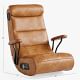 Faux Leather Caramel Got Game Chair | Pottery Barn Teen