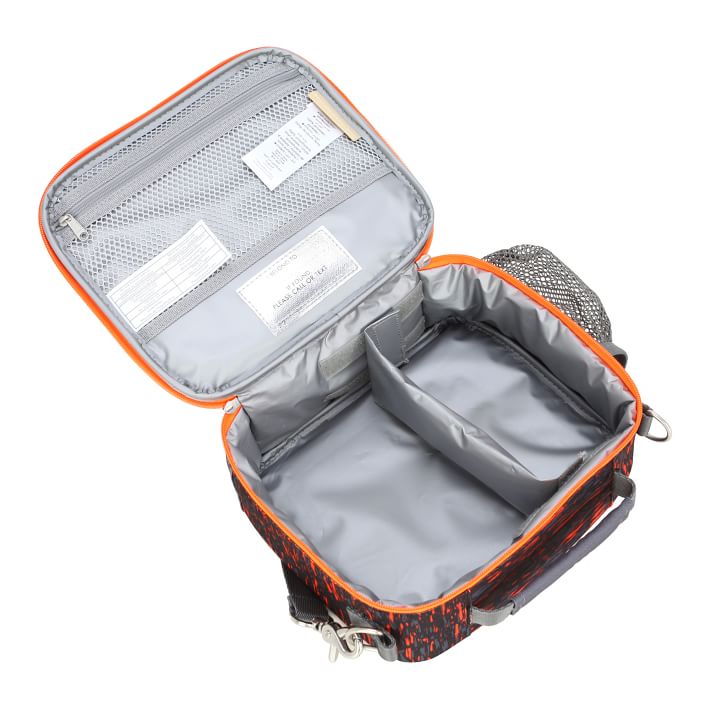Gear-Up Static Neon Orange Lunch Boxes | Pottery Barn Teen