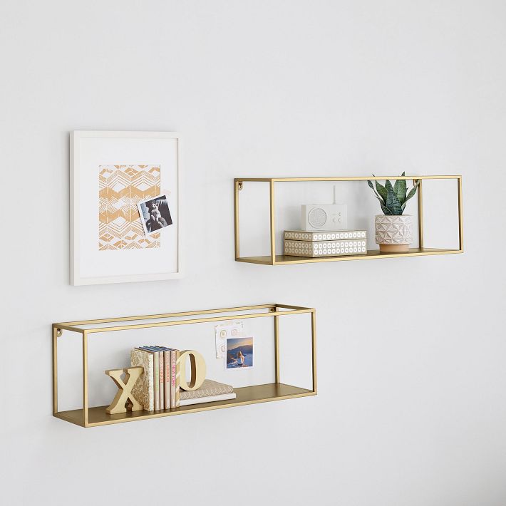 Open Rectangular Shelf | Pottery Barn Teen