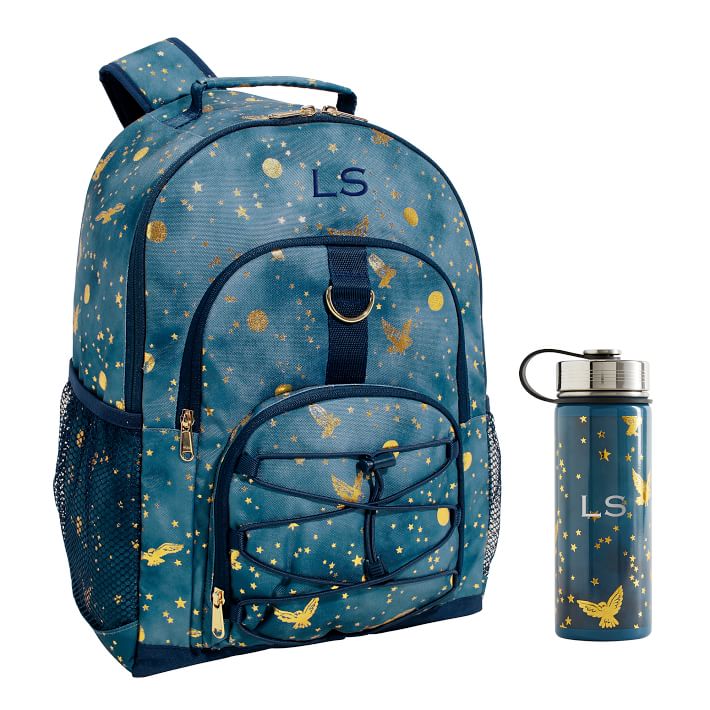 Harry Potter™ Enchanted Night Sky Backpack & Slim Water Bottle Bundle ...