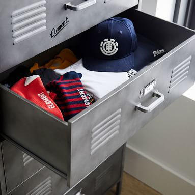 Locker Tall Chest of Drawers | Pottery Barn Teen