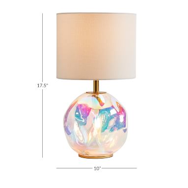 Iridescent Globe Table Lamp | Pottery Barn Teen