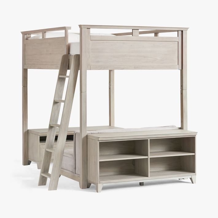 Hampton Convertible Loft Bed with Couch | Pottery Barn Teen