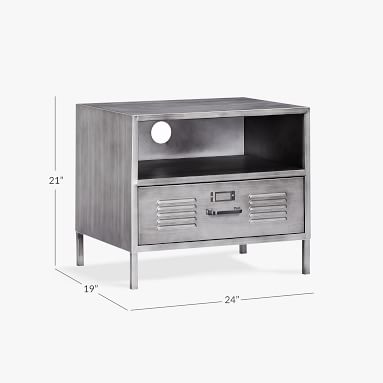Locker Teen Nightstand | Pottery Barn Teen