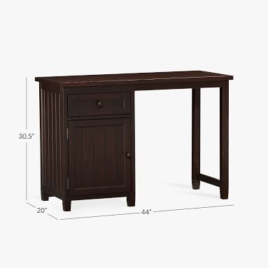 Beadboard Space-Saving Desk | Pottery Barn Teen