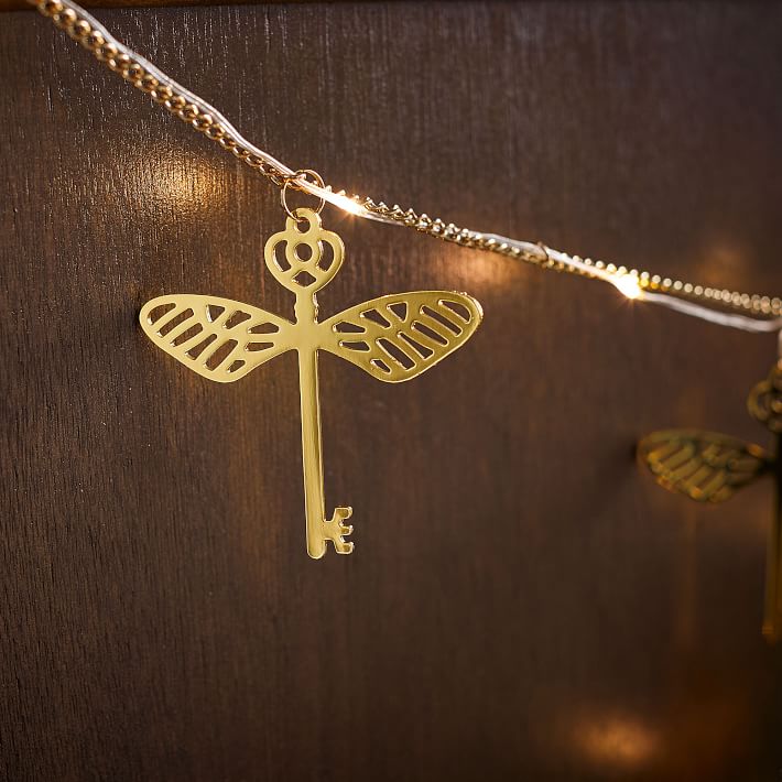 Harry Potter™ Winged Keys String Lights | Pottery Barn Teen