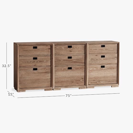 Callum Triple 3-Drawer Wide Storage Cabinet | Pottery Barn Teen