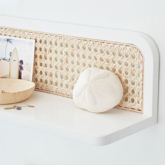 White Cane Shelf | Pottery Barn Teen