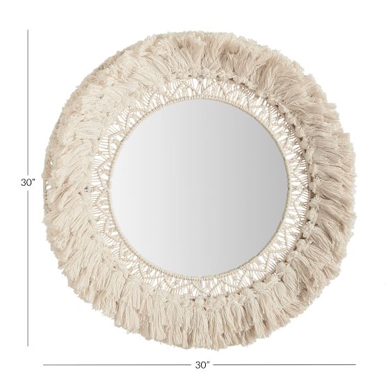 Tassel Mirror | Pottery Barn Teen