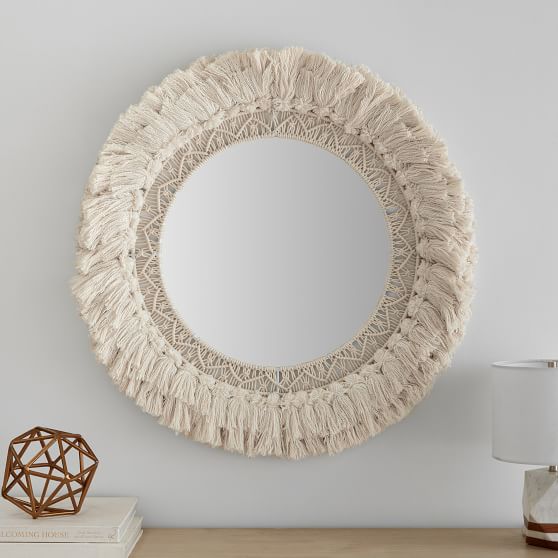 Tassel Mirror | Pottery Barn Teen