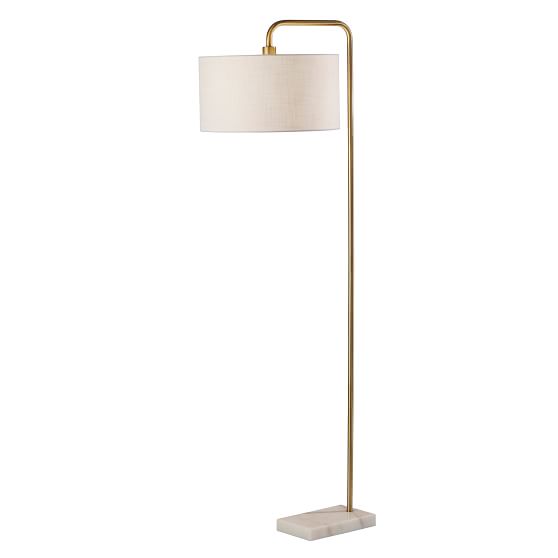 Marble Base Floor Lamp | Pottery Barn Teen