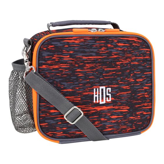 Gear-Up Static Neon Orange Lunch Boxes | Pottery Barn Teen