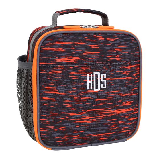 Gear-Up Static Neon Orange Lunch Boxes | Pottery Barn Teen