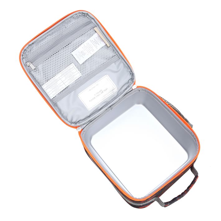 Gear-Up Static Neon Orange Lunch Boxes | Pottery Barn Teen