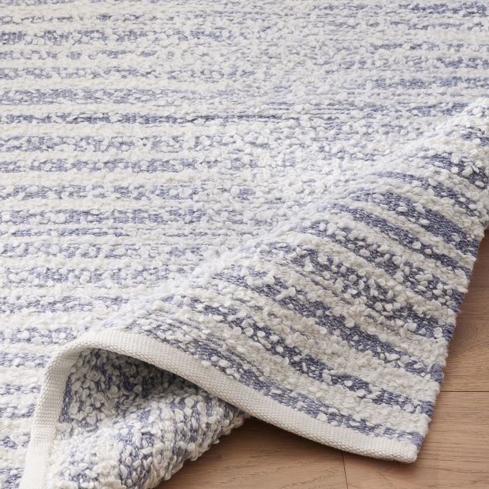 Boucle Texture Rug - Blue | Pottery Barn Teen