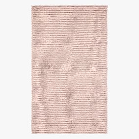 Textured Wool Rug, Navy | Teen Rug | Pottery Barn Teen