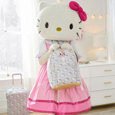 Hello Kitty® Luxe Hard-Sided Glam Spinner | Pottery Barn Teen