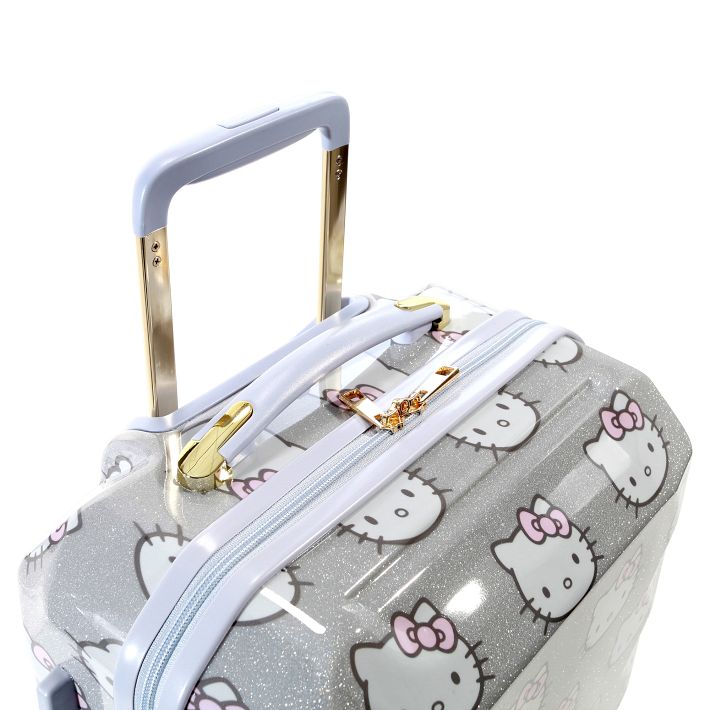 Hello Kitty® Luxe Hard-Sided Glam Spinner | Pottery Barn Teen
