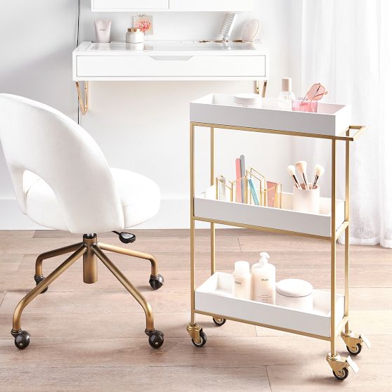 Slim Beauty Cart | Pottery Barn Teen