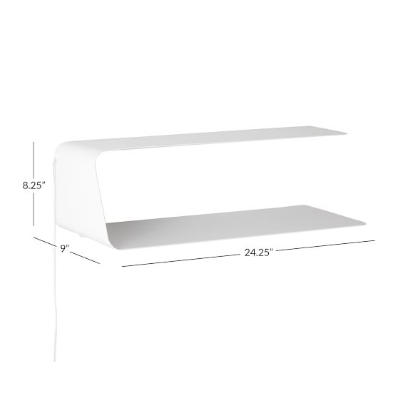 Light Up Wall Shelf | Pottery Barn Teen