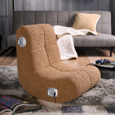 Teddy Bear Brown Mini Rocker Speaker Chair | Pottery Barn Teen