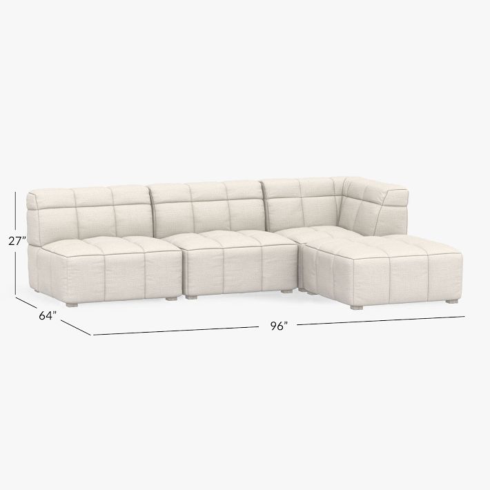Baldwin Super Sectional Sofa | Teen Sofa | Pottery Barn Teen