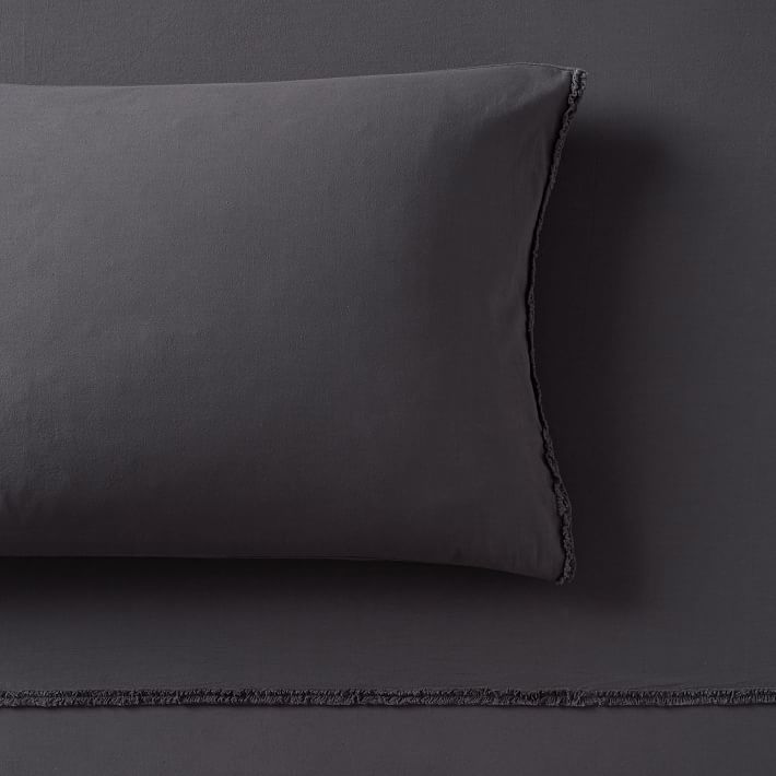 Ruched Trim Girls Sheets | Pottery Barn Teen