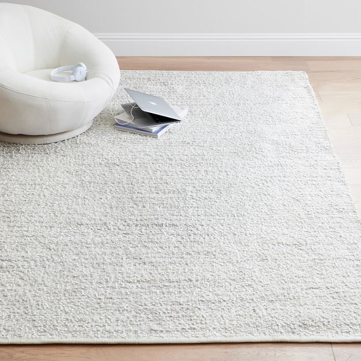 Boucle Texture Rug - Blue | Pottery Barn Teen