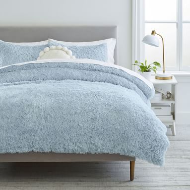 Fluffy Luxe Duvet Cover | Pottery Barn Teen
