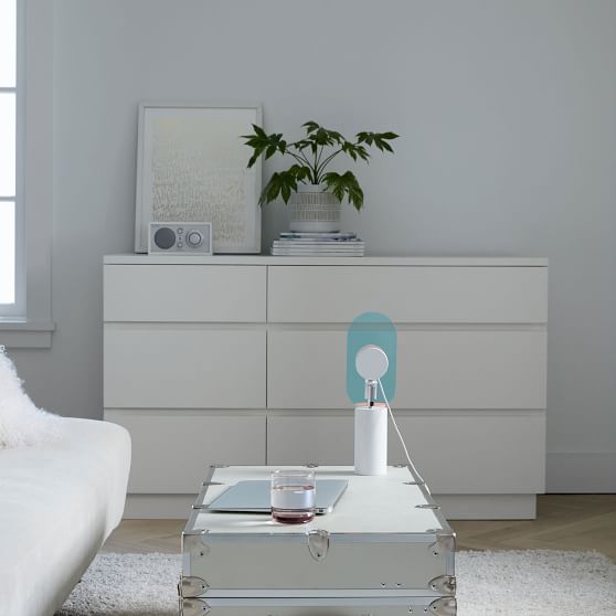 Multicolored White Table Lamp | Pottery Barn Teen