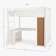 Sleep & Study Dresser Loft Bed | Pottery Barn Teen