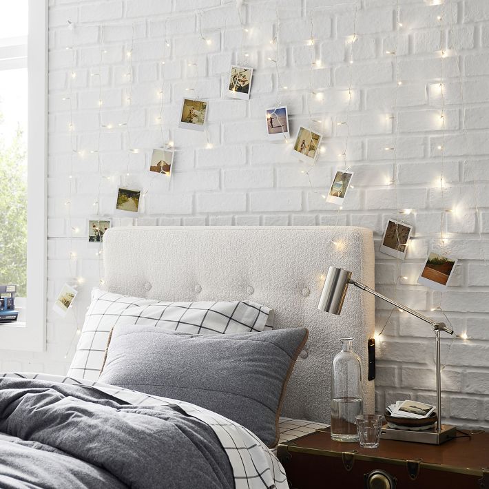 Arched Photo Curtain String Light | Pottery Barn Teen