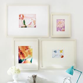 White Gallery Frames | Photo Display | Pottery Barn Teen