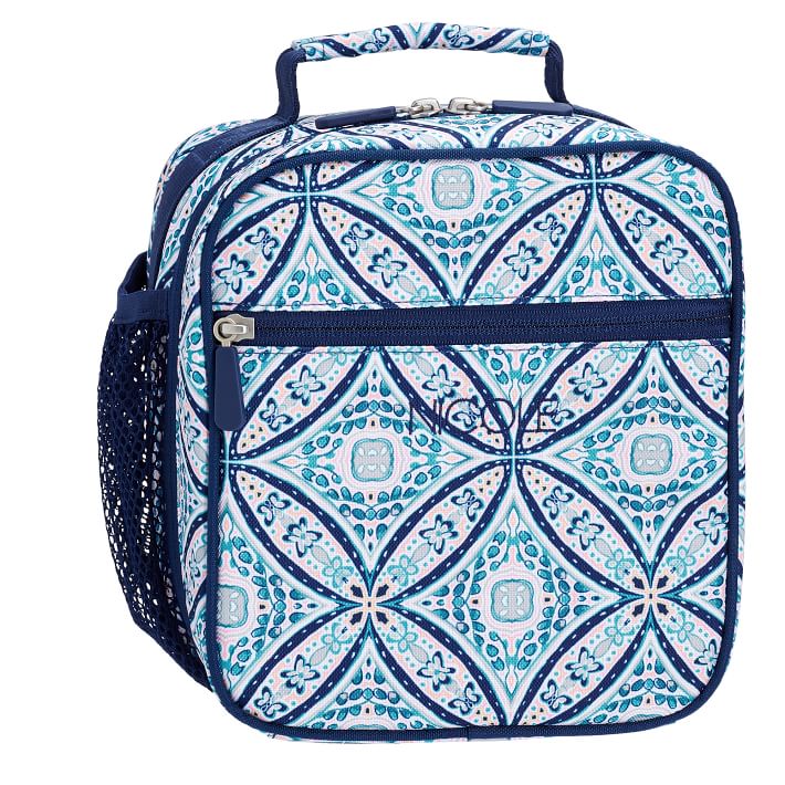 Navy Preppy Rings Classic Lunch Box For Teens | Pottery Barn Teen