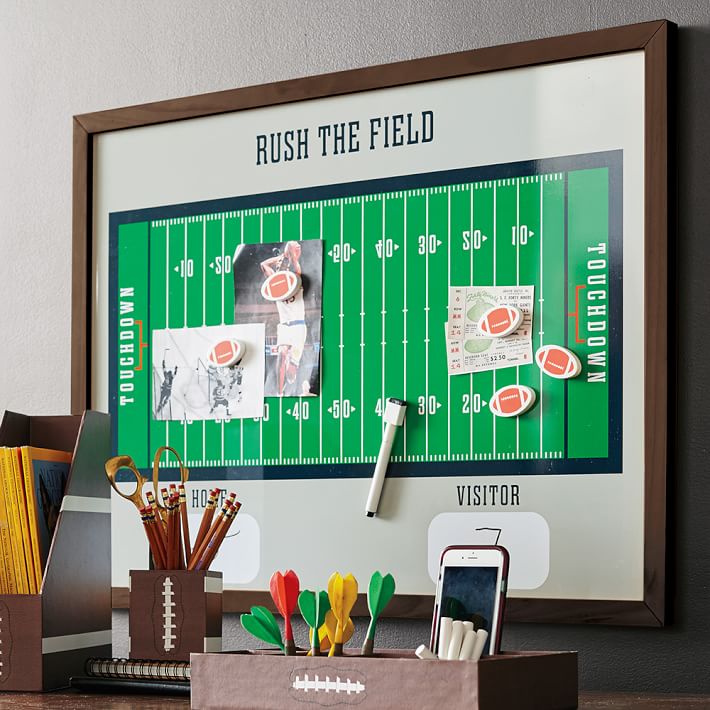 Football Magnet Wall Organization | Wall Organizers | Pottery Barn Teen